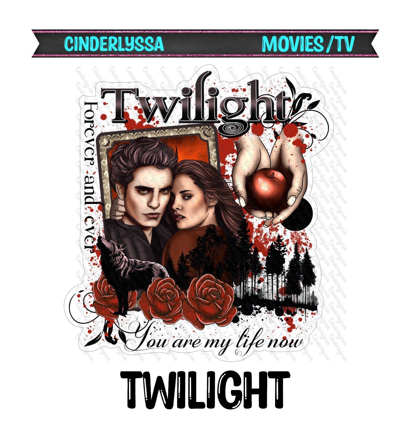 Twilight: Movie Inspired Cardstock Silicone Mold, Aroma Bead Molds, Pr – Cinderlyssa