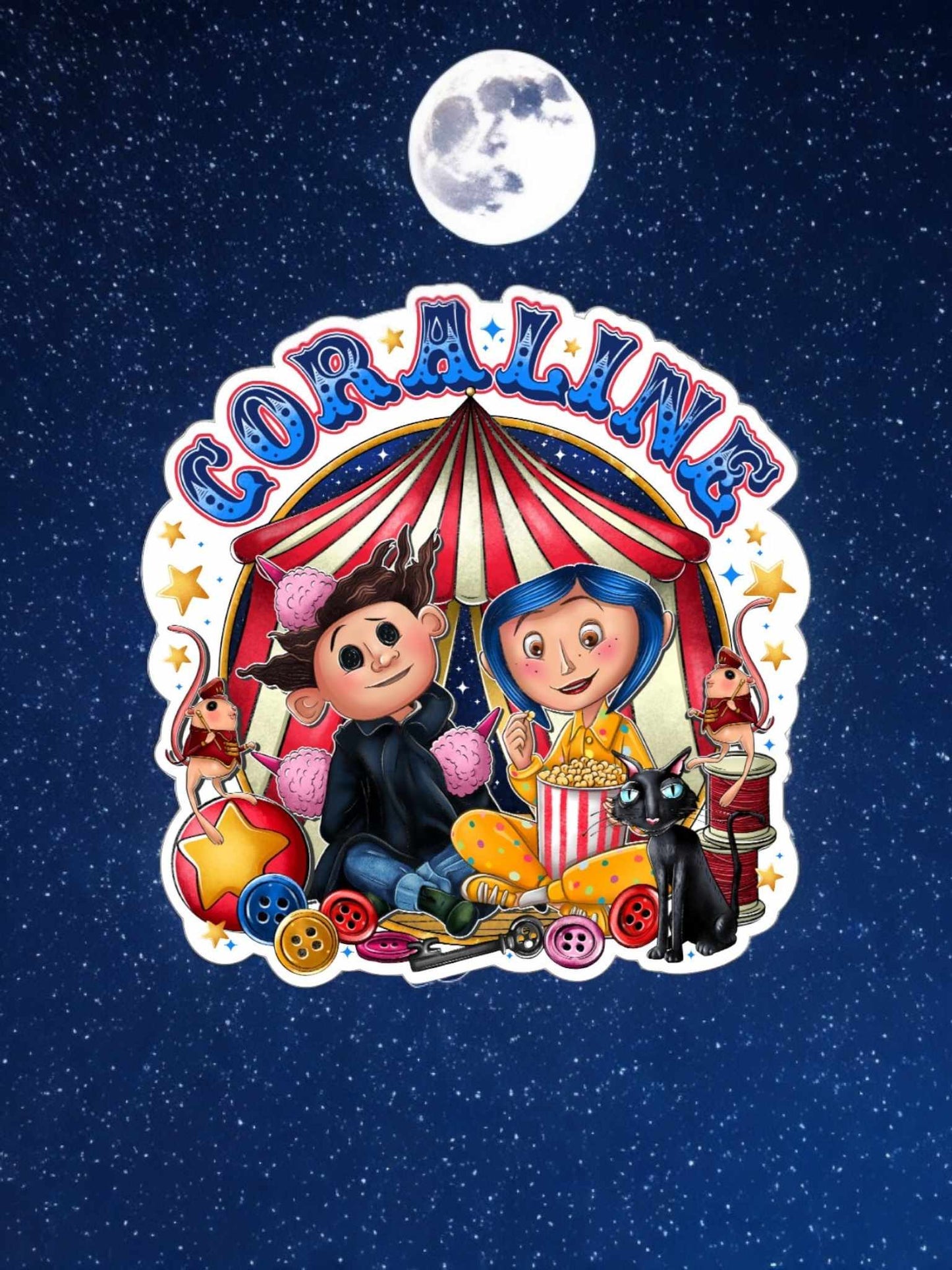 Coraline Jumping Mouse Circus for Cardstock Silicone Mold, Aroma Bead ...
