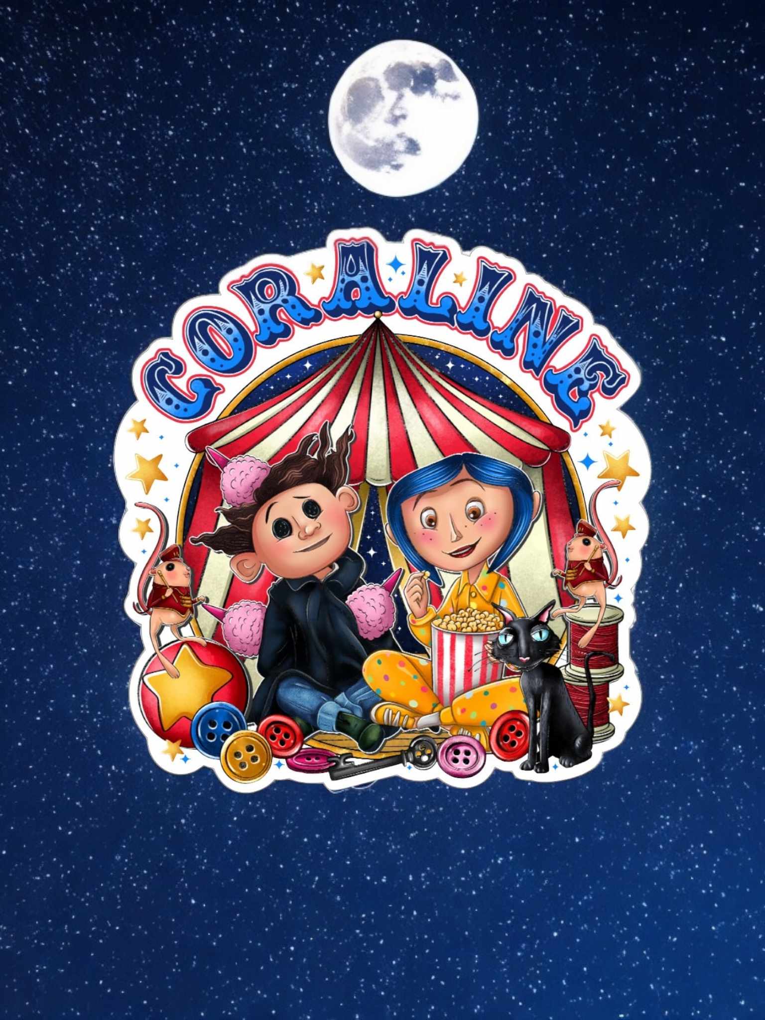 Coraline Jumping Mouse Circus for Cardstock Silicone Mold, Aroma Bead ...