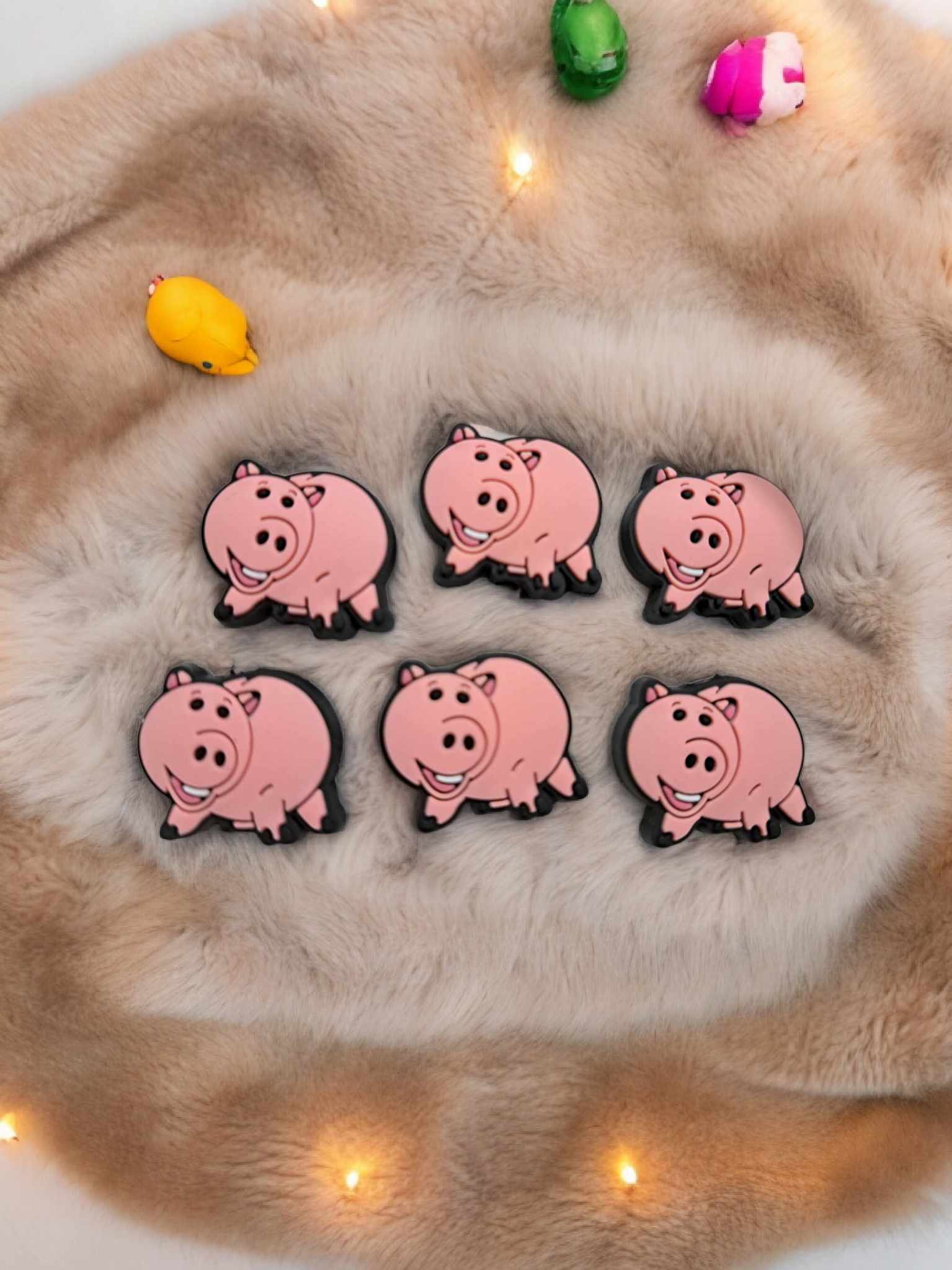 Hamm Pig: Toy Story Inspired Silicone Focal Bead - 0982 – Cinderlyssa