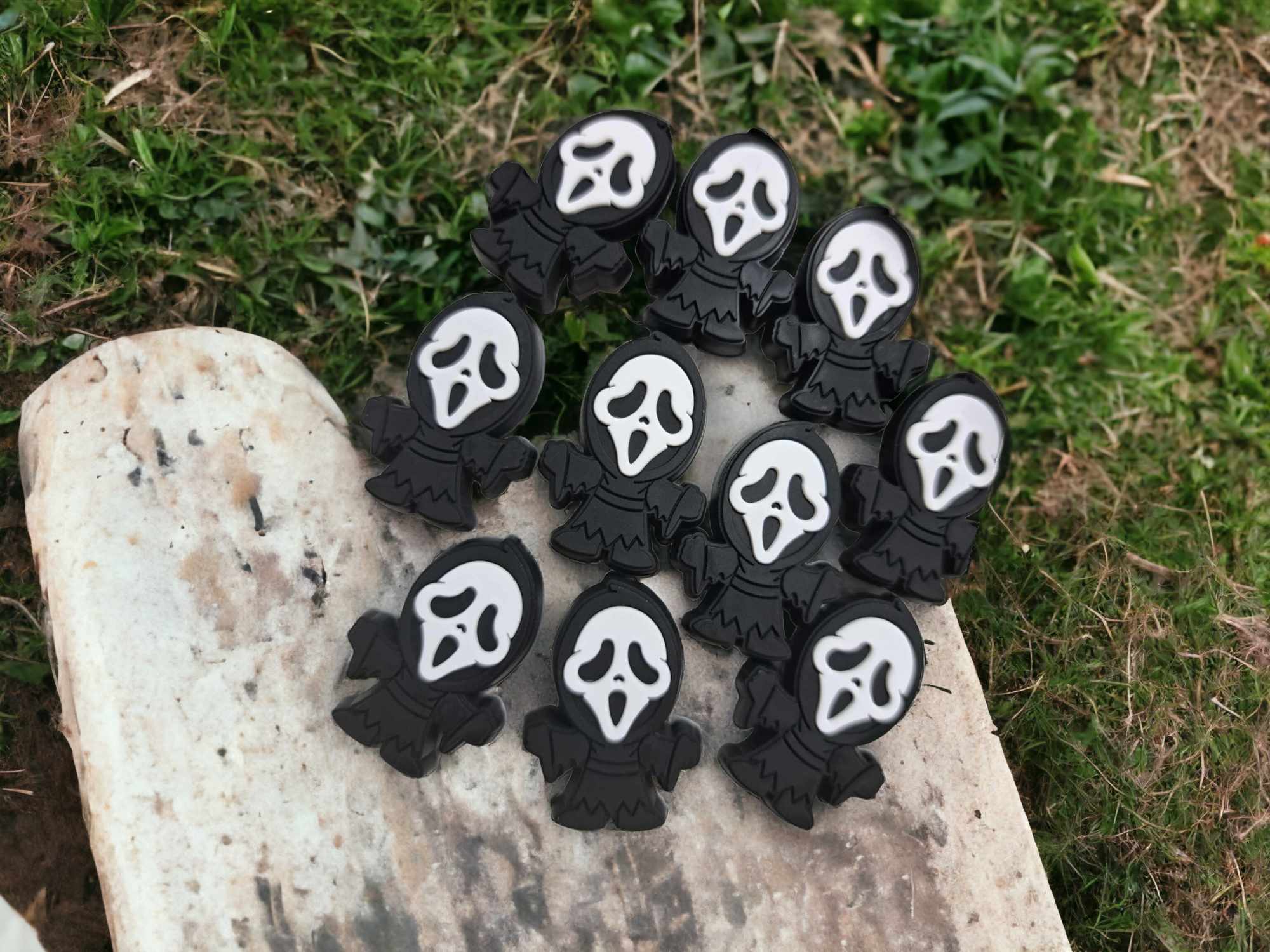 Ghostface/Halloween/Scream Style 1 and 2 Horror Movie Silicone Focal B ...