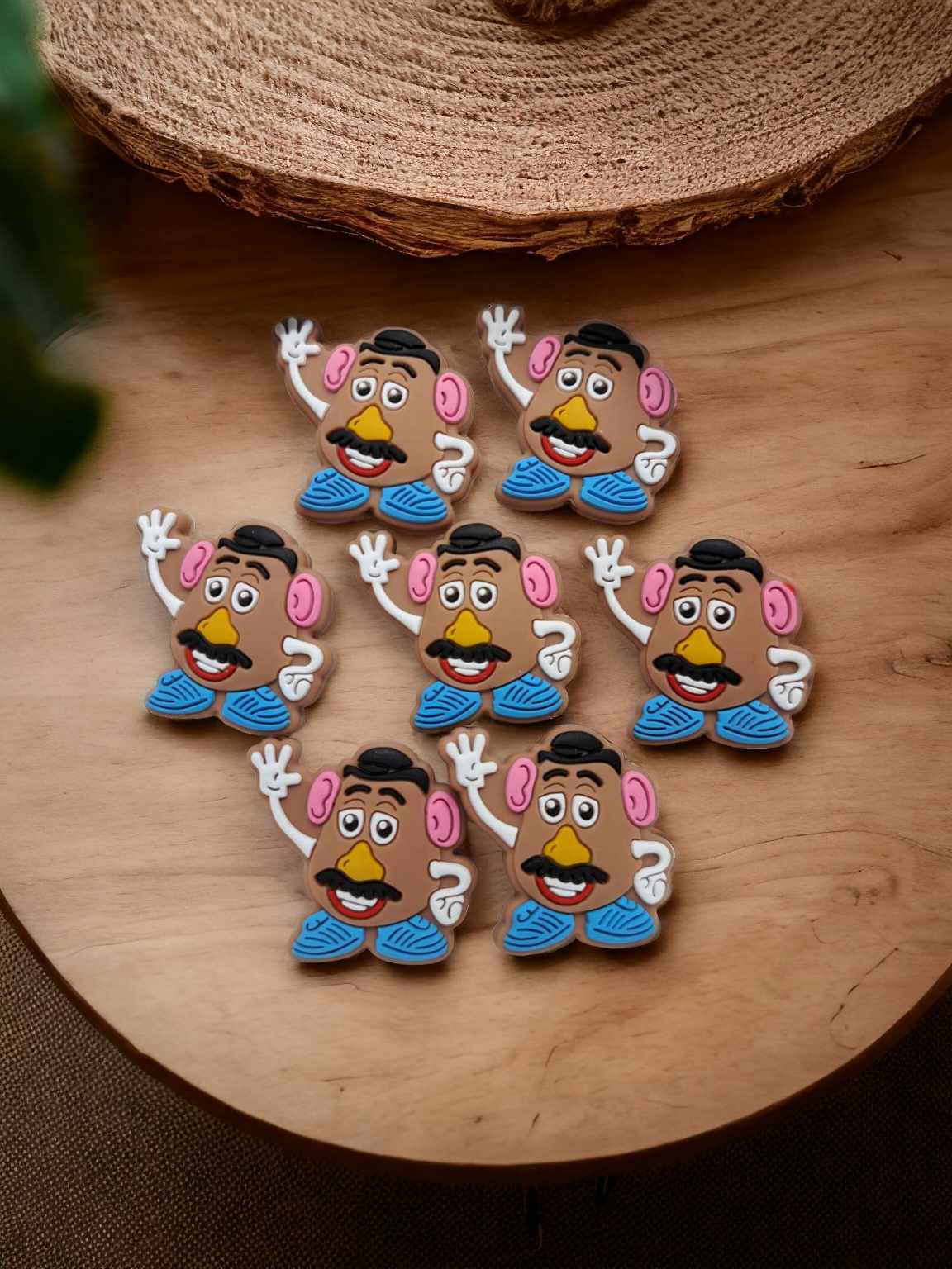 Mr. Potato Head: Style 2 (Waving) Toy Story Inspired Silicone Focal Be ...