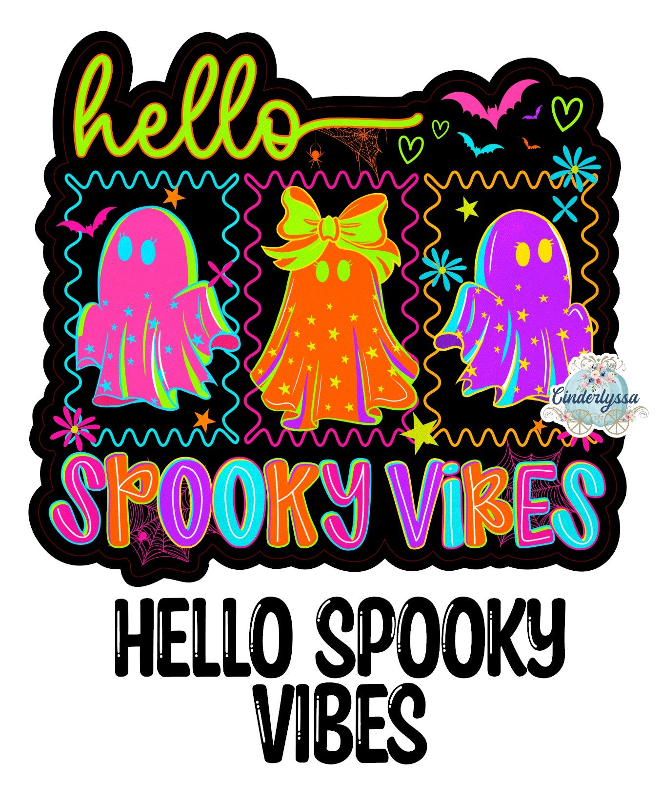 Hello Spooky Vibes Cardstock Silicone Mold, Aroma Bead Molds, Car Fres ...