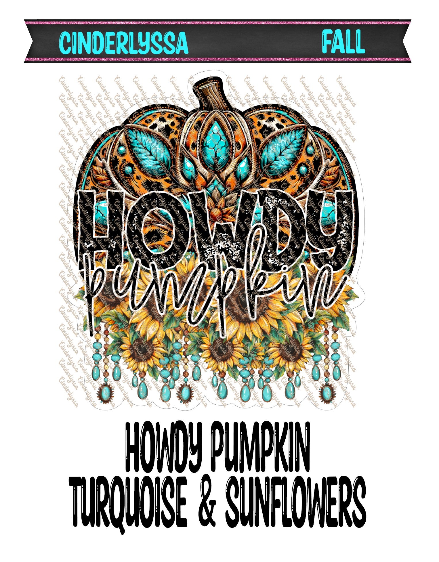 Howdy Pumpkin Turquoise & Sunflowers Silicone Mold, Aroma Bead Molds ...