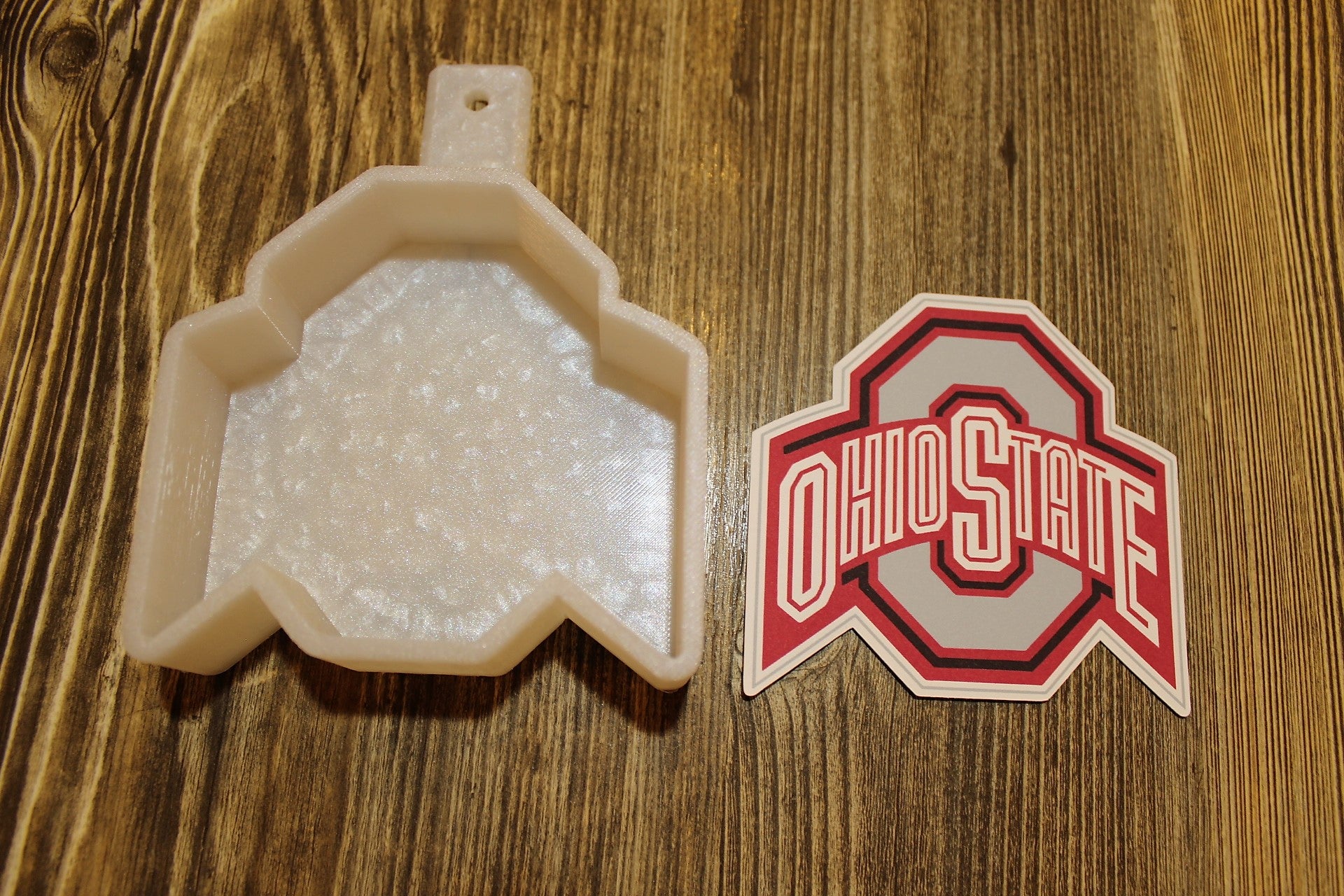 Ohio State Cardstock Silicone Mold, Aroma Bead Molds, Premium Cardstoc ...