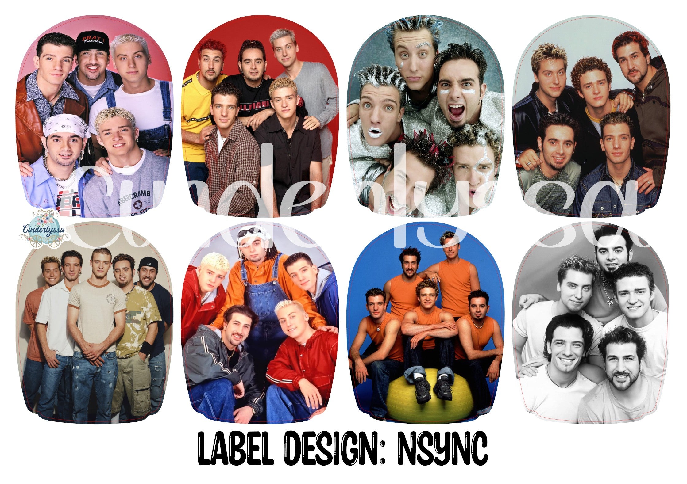 Label Design: NSYNC Mix Cardstock Silicone Mold, Aroma Bead Molds, Car ...