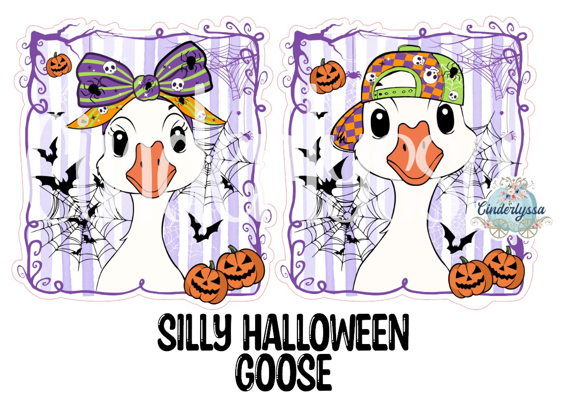 Silly Halloween Goose Cardstock Silicone Mold, Aroma Bead Molds, Premi ...