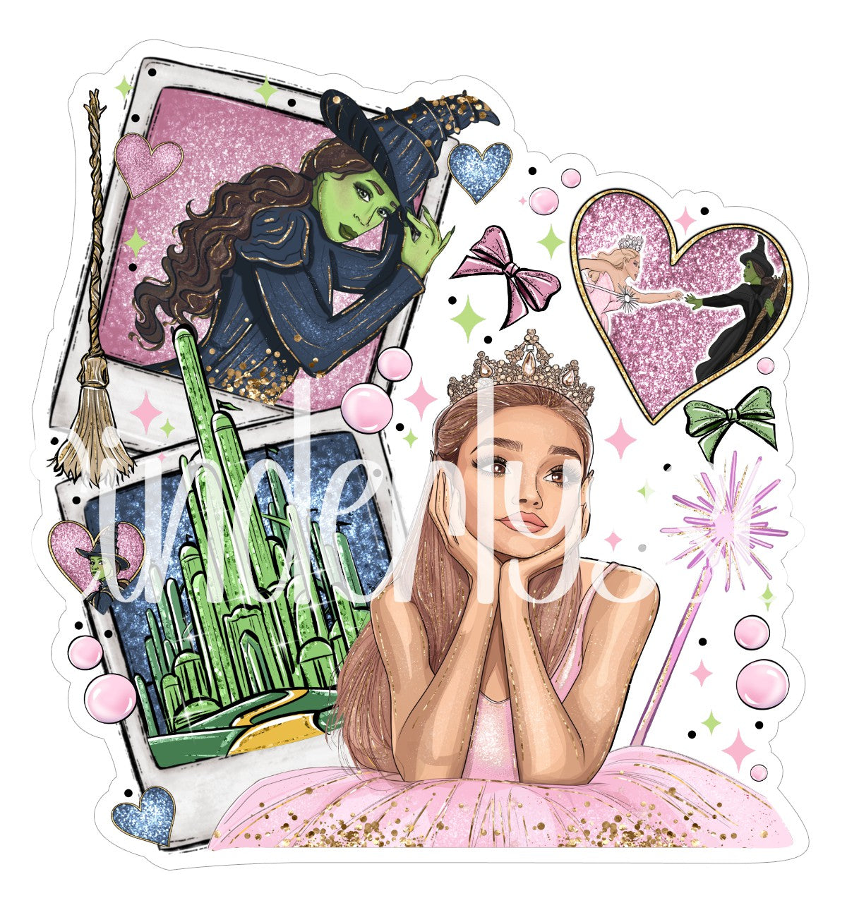 Wicked Collage Cardstock Silicone Mold, Aroma Bead Molds, Premium Card ...