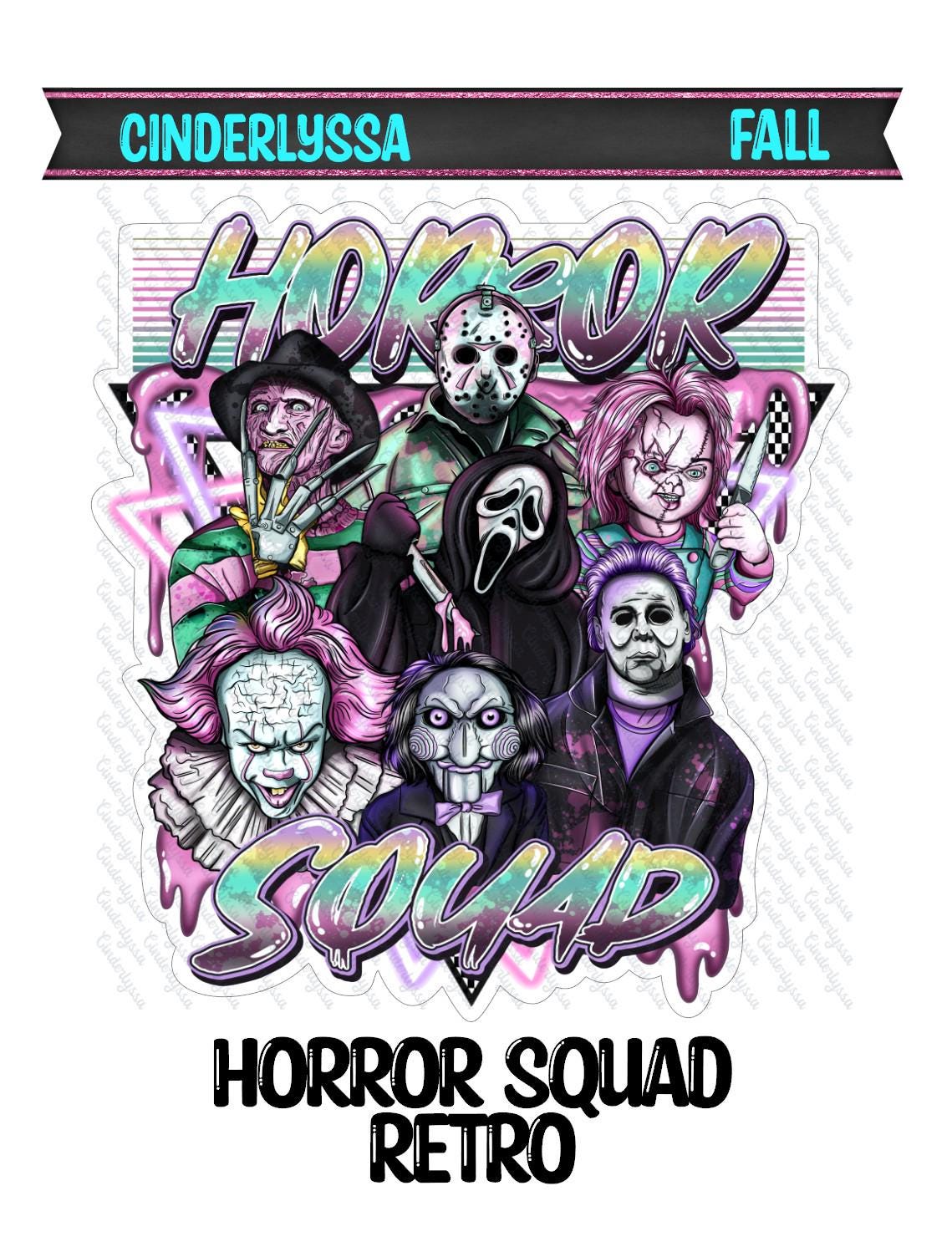 Horror Squad Retro Cardstock Silicone Mold, Aroma Bead Molds, Car Fres ...