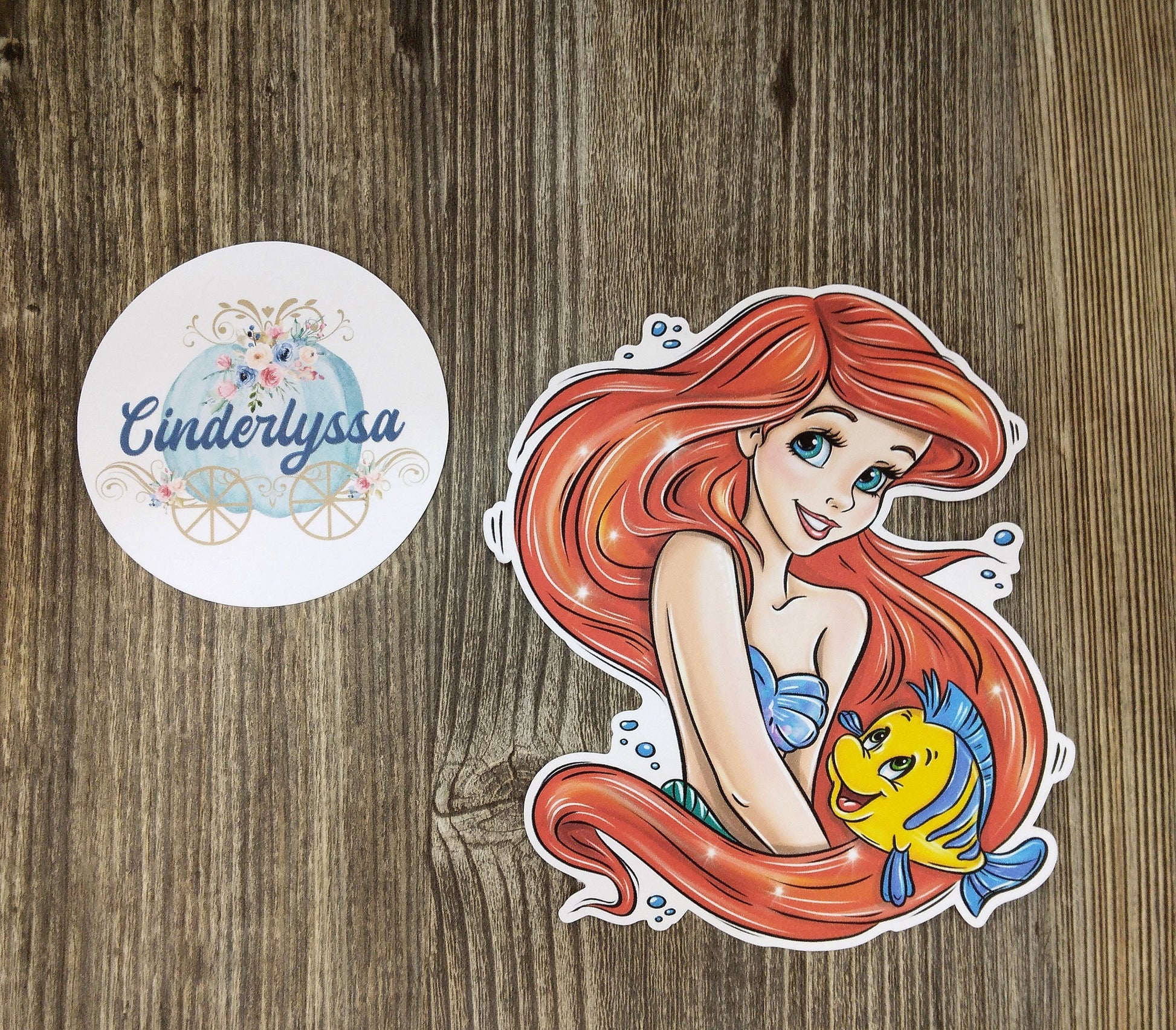 Princess of the Sea: Mermaid,Prince Eric,Ursula, Kiss the Girl Silicon – Cinderlyssa